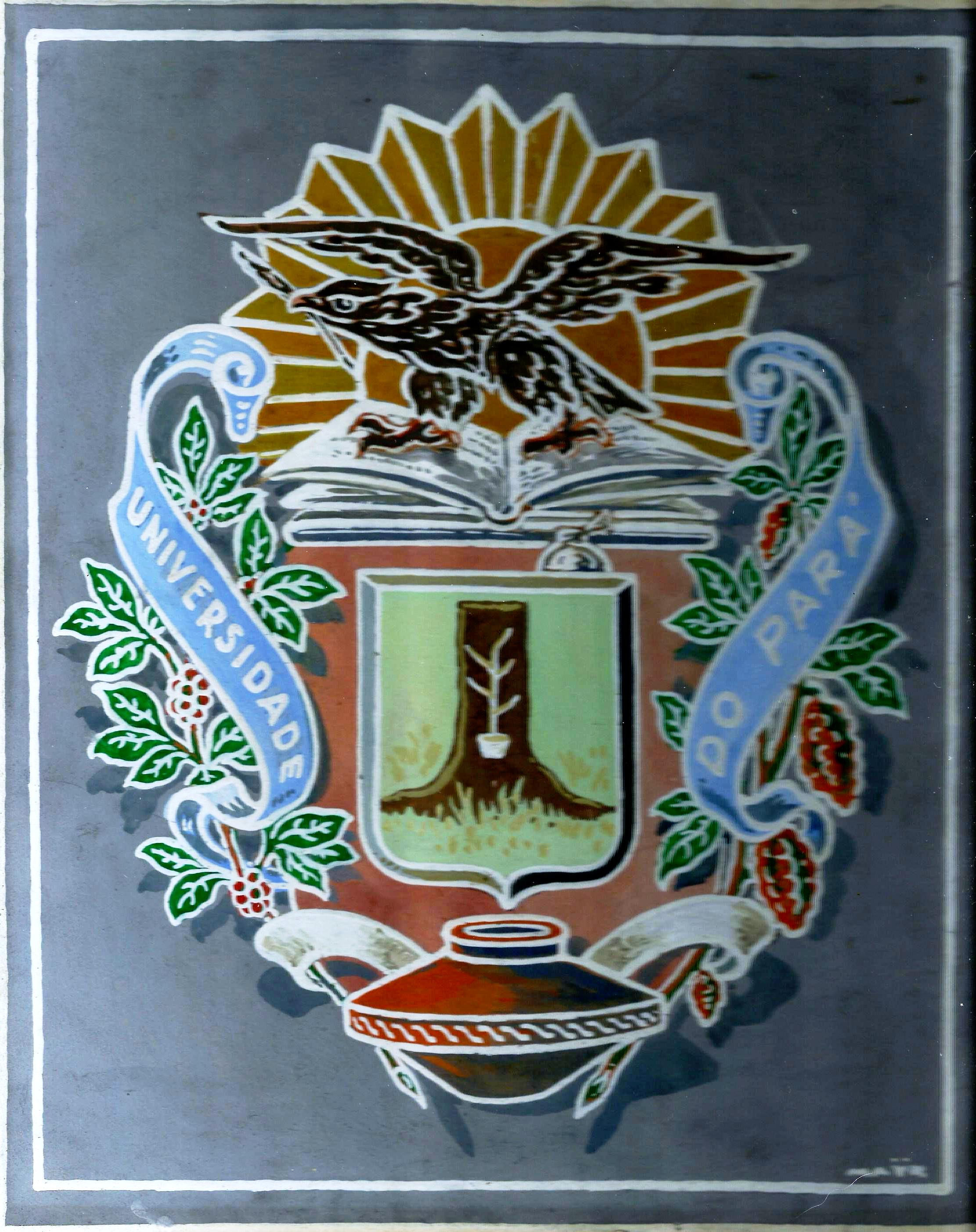 O Brasão Original da UFPA nas cores de Maÿr Sampaio Fortuna ...